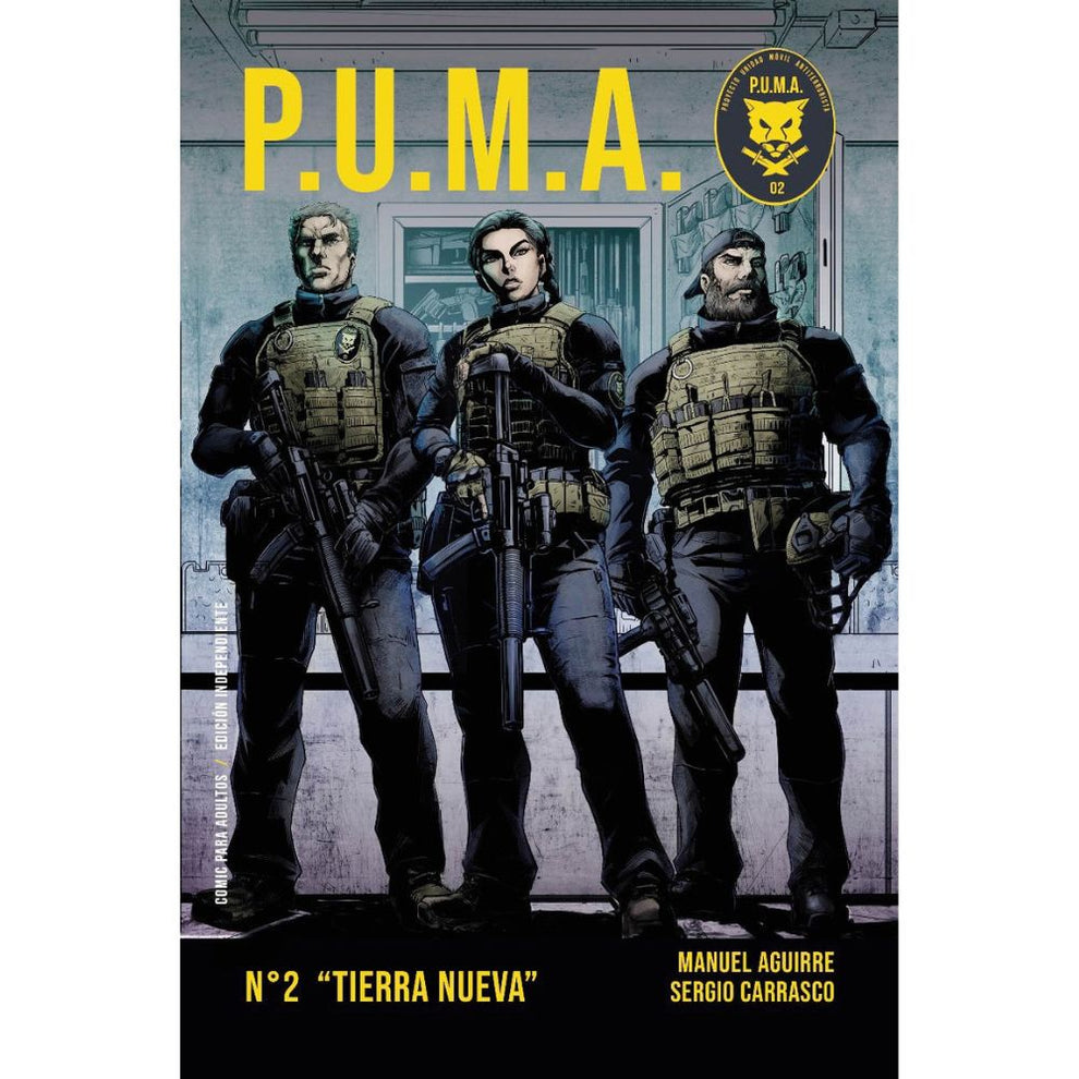 Comic PUMA 2° Tierra Nueva - Manuel Aguirre – Libreria Chema